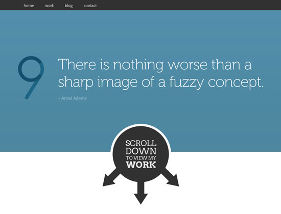 Simplicity in 27 Portfolio WordPress Website Designs